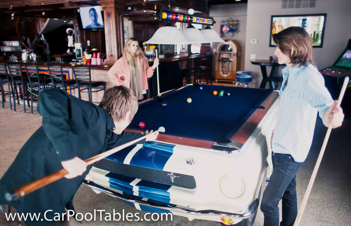 1965 Shelby GT-350 Pool Table – CarPoolTables
